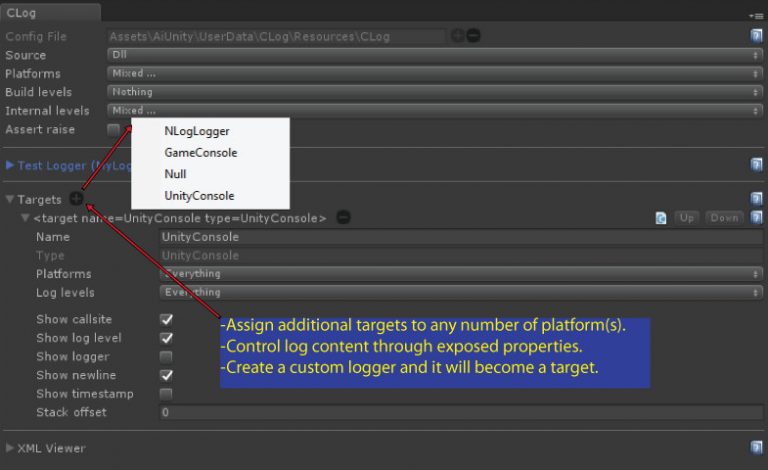 Clog Logger Flexible Logging Framework Free Download Unity Assets Freedom Club