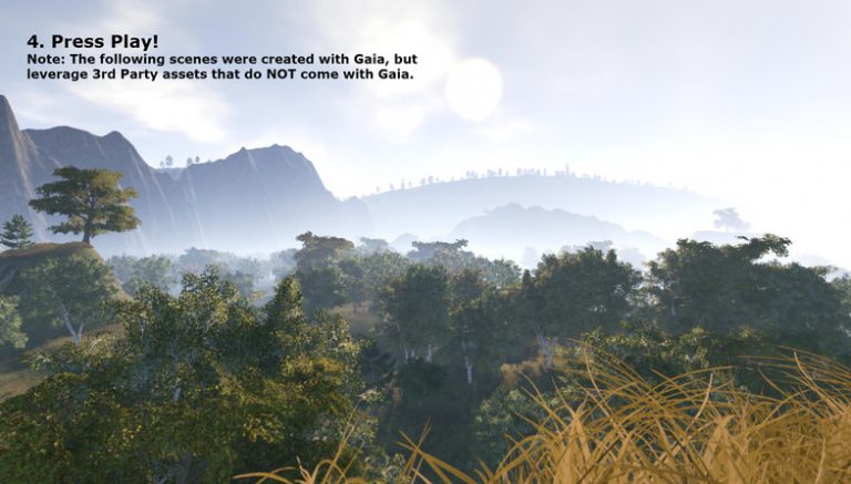 Gaia – Terrain & Scene Generator – Free Download – Unity Assets FREEDOM CLUB