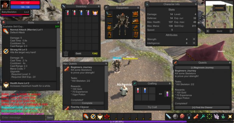 uMMORPG – Free Download – Unity Assets FREEDOM CLUB