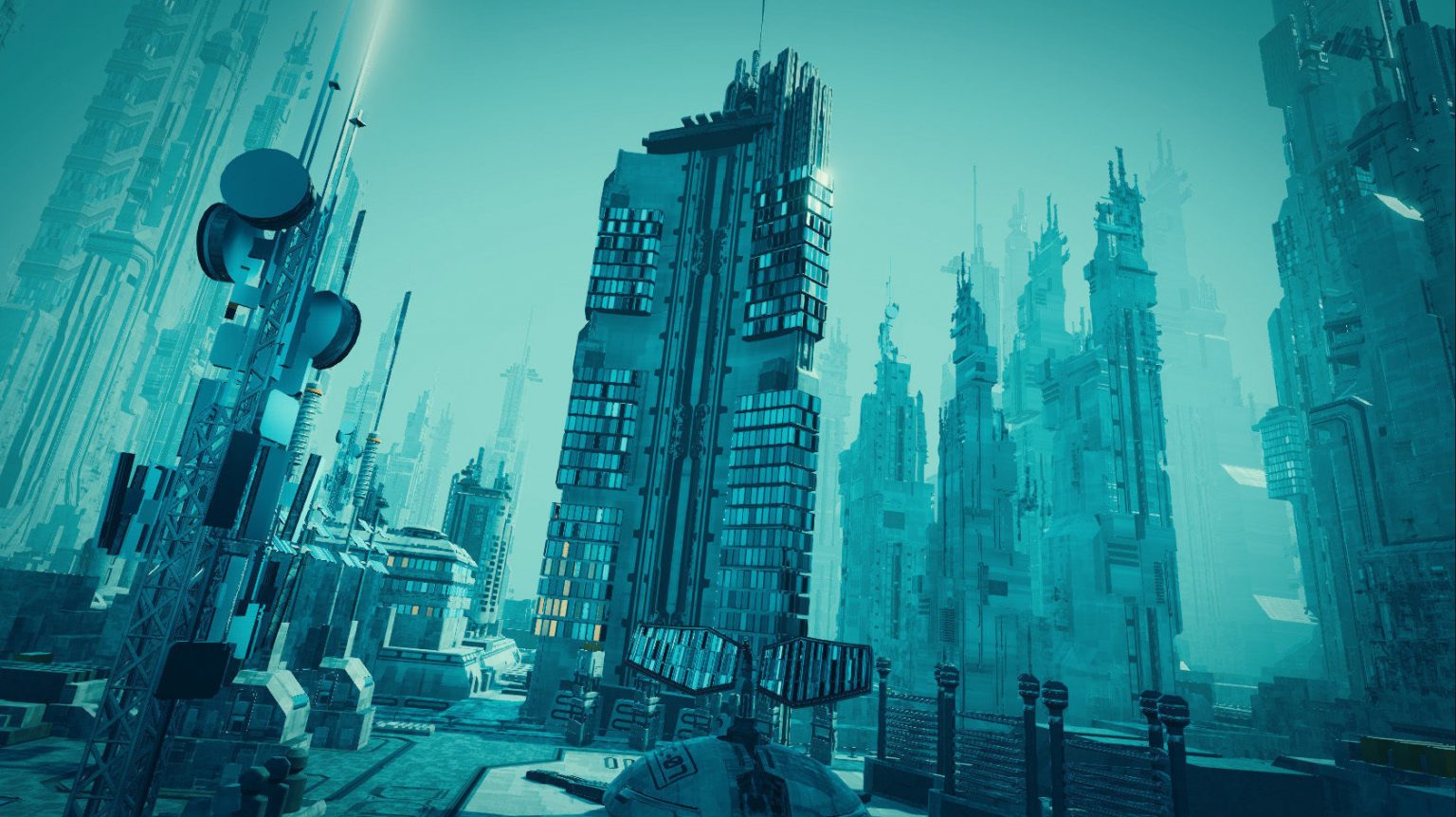 Sci Fi Cityscape – Free Download – Unity Assets FREEDOM CLUB