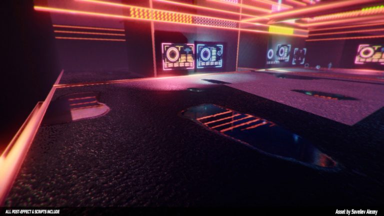 Neon Glow Displays Vol 2 – Free Download – Unity Assets FREEDOM CLUB